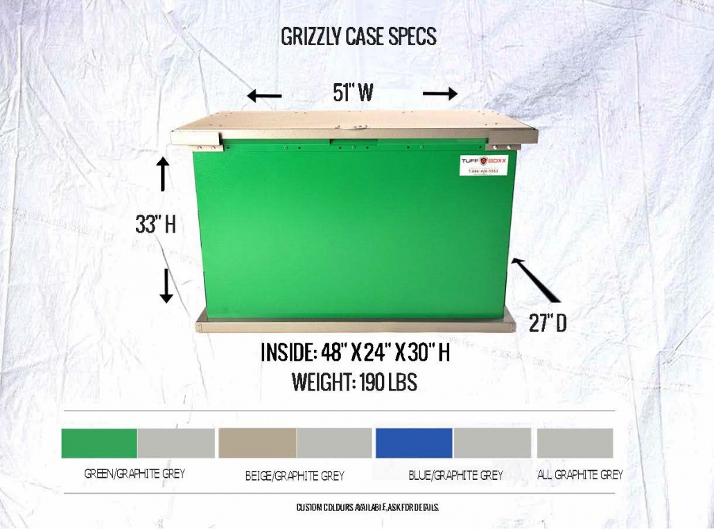 Bear Proof Garbage Container – Grizzly Residential Bin - TuffBoxx
